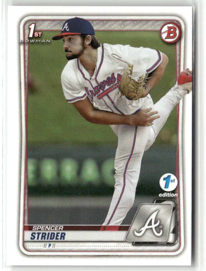 2020 Bowman Draft Edition Spencer Strider #BD-20 on Kronozio