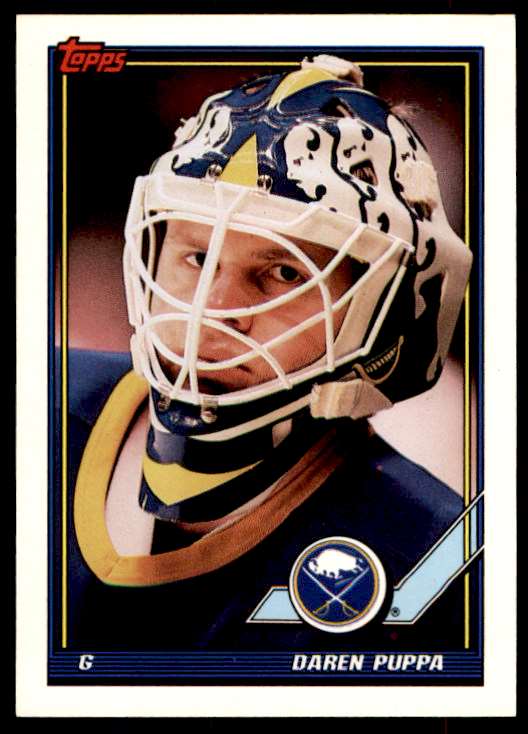 1991-92 Topps Daren Puppa #333 on Kronozio