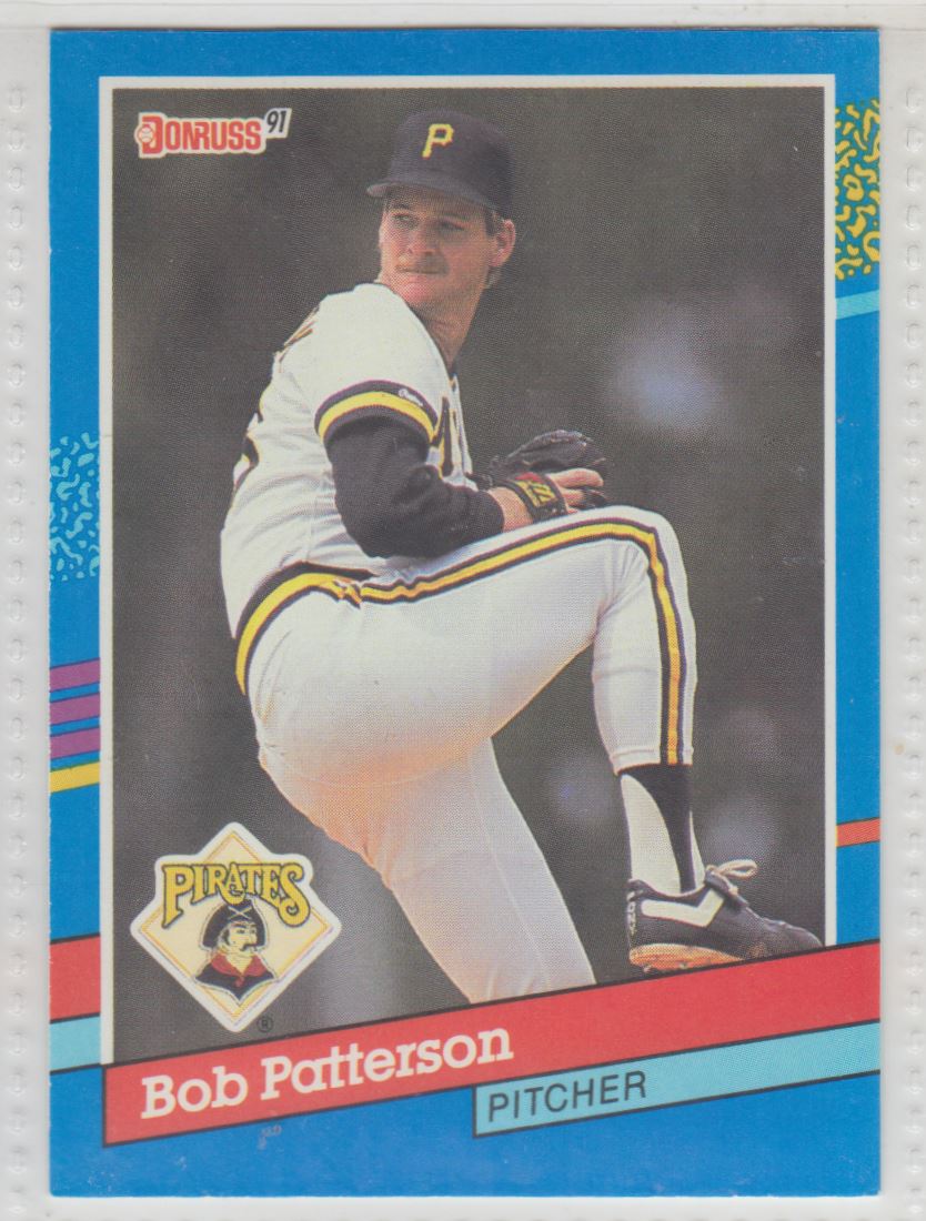 1991 Donruss Bob Patterson #345 on Kronozio