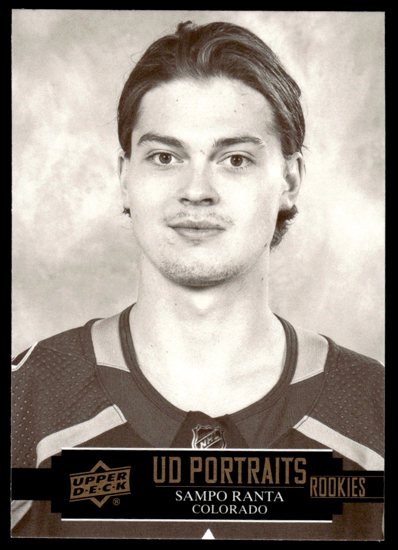 2021-22 Upper Deck UD Portraits Sampo Ranta #P-51 on Kronozio