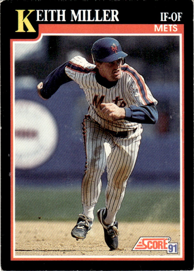 1991 Score Keith Miller #318 on Kronozio