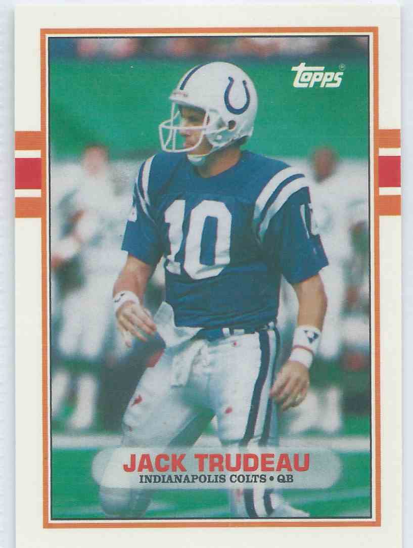 1989 Topps Traded Jack Trudeau #93T on Kronozio