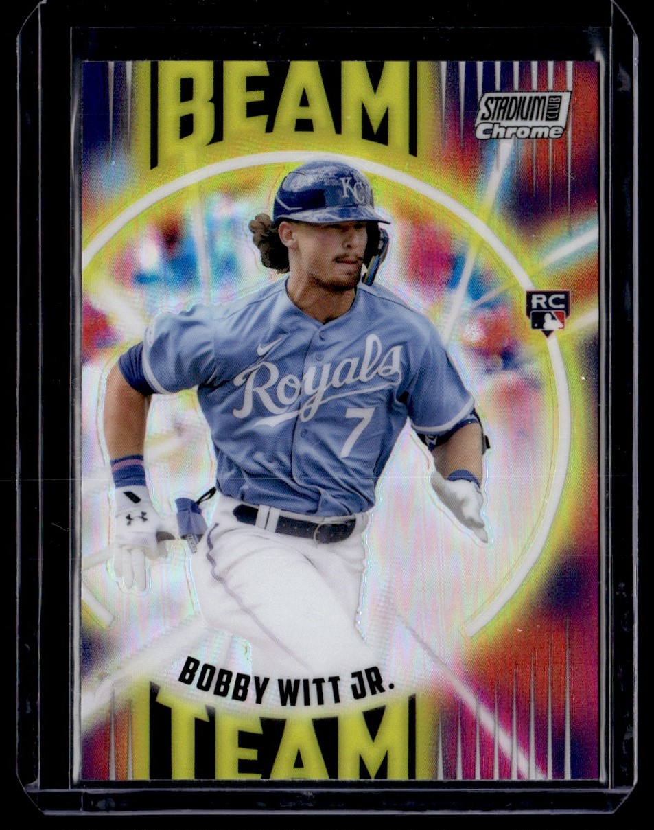 2022 Stadium Club Chrome Beam Team Bobby Witt Jr. #BT-25 on Kronozio