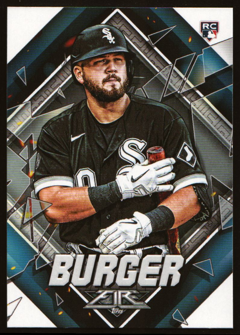 2022 Topps Fire Jake Burger #23 on Kronozio