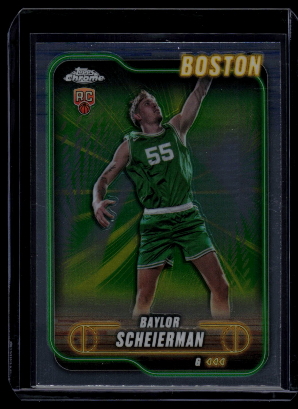 2024-25 Topps Chrome BAYLOR SCHEIERMAN #143 on Kronozio