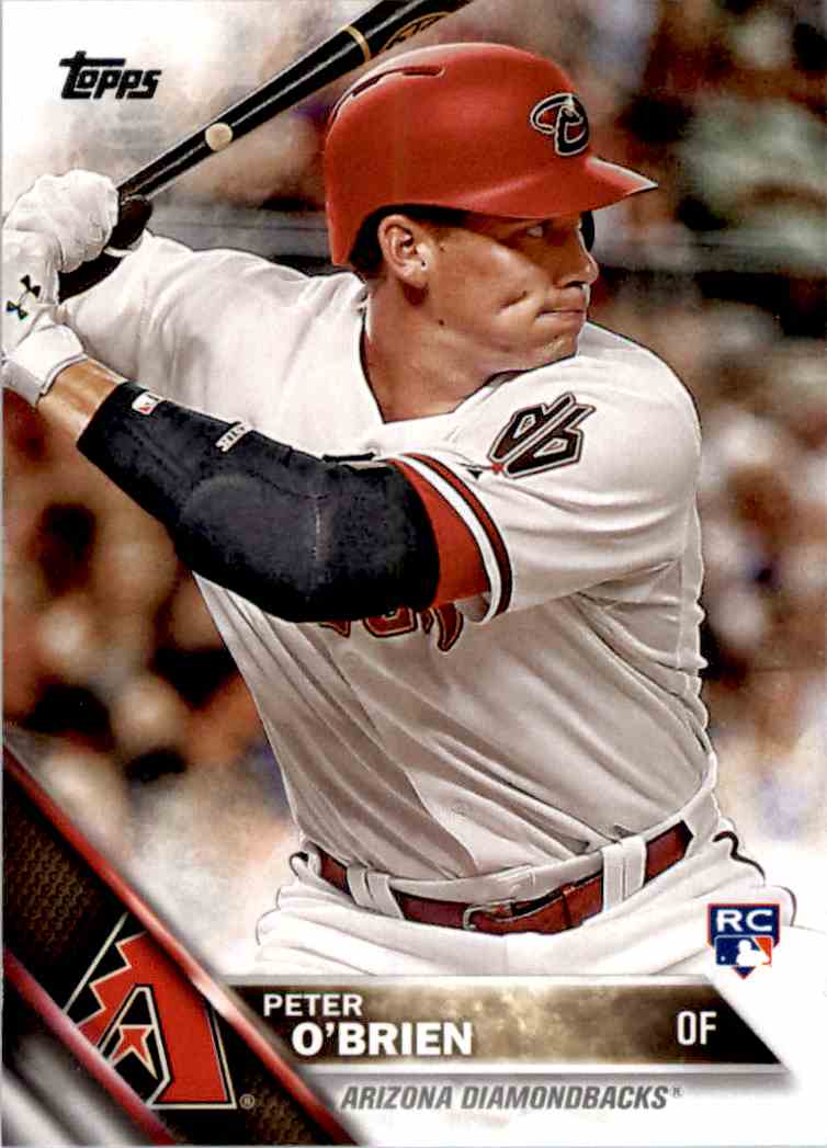 2016 Topps Series Two Peter O'Brien #401 on Kronozio