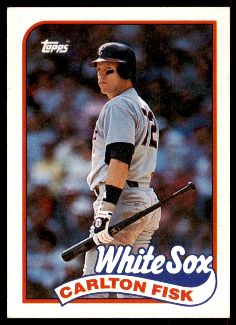 1989 Topps Carlton Fisk #695 on Kronozio