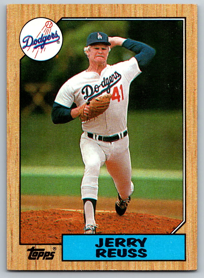 1987 Topps Jerry Reuss #682 on Kronozio