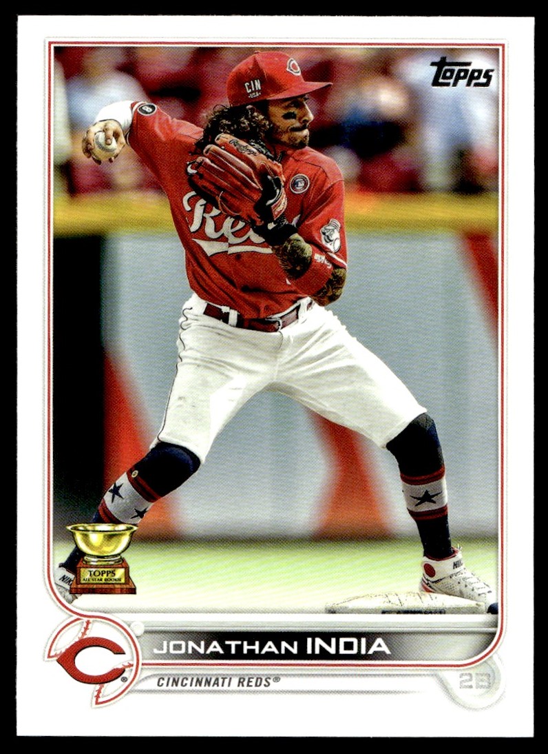 2022 Topps Jonathan India #563 on Kronozio