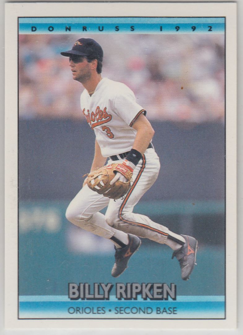 1992 Donruss Billy Ripken #734 on Kronozio