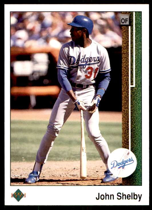 1989 Upper Deck John Shelby #75 on Kronozio