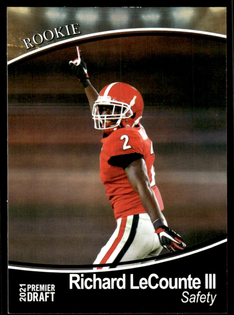 2021 SAGE Premier Draft Richard LeCounte III #170 on Kronozio