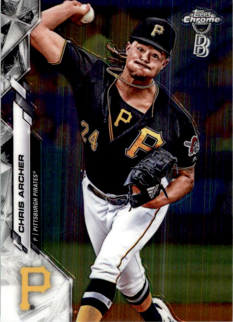 2020 Topps Ben Baller Chrome Chris Archer #54 on Kronozio