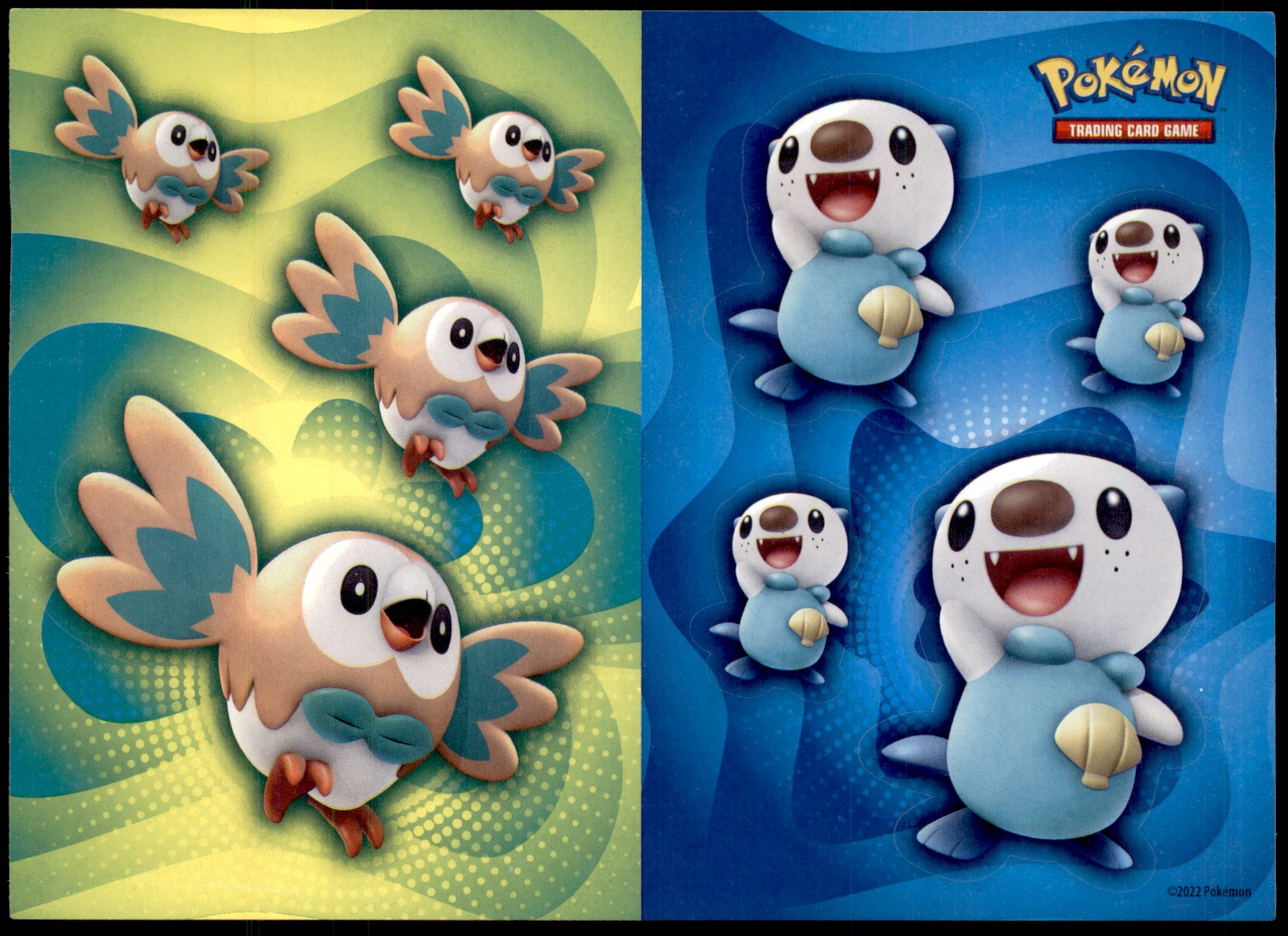 2022 Pokemon TCG Arceus Collectors Chest Rowlet & Oshawott on Kronozio