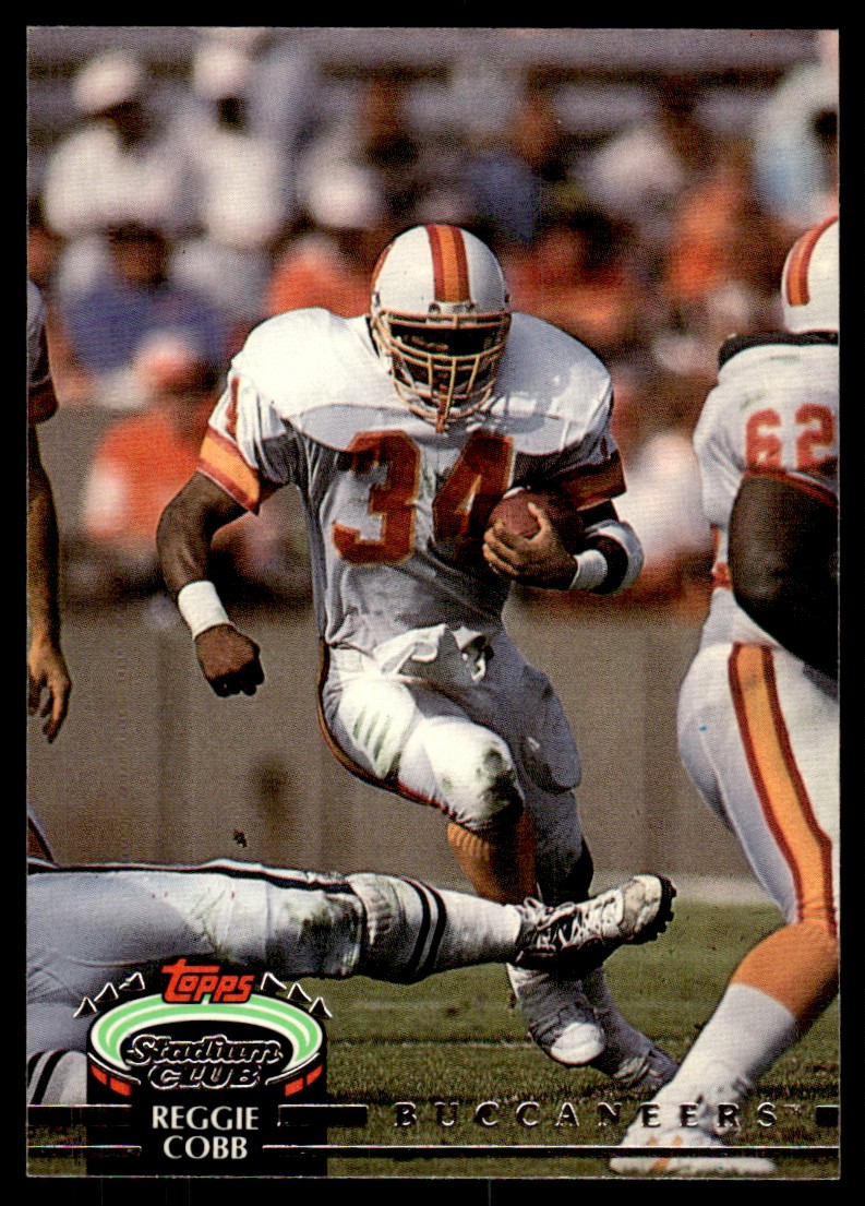 1992 Stadium Club Reggie Cobb #21 on Kronozio