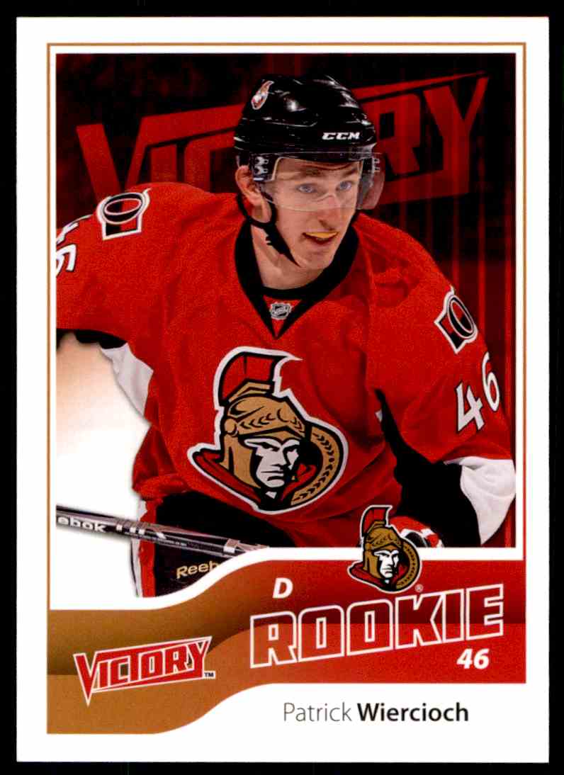 2011-12 Victory Rookie Patrick Wiercioch #233 on Kronozio