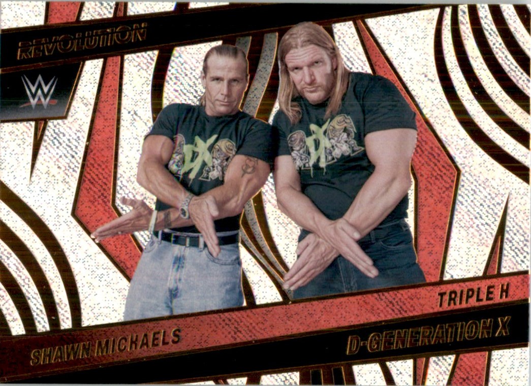 2022 Revolution WWE Shawn Michaels/Triple H #134 on Kronozio