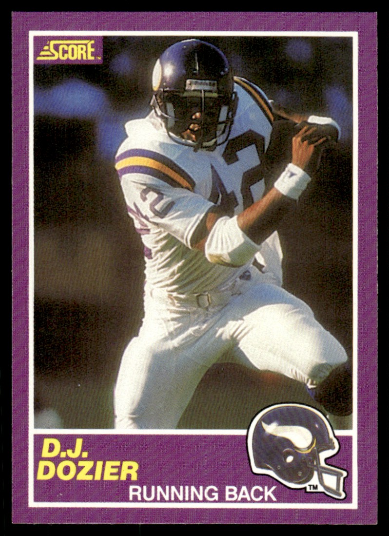 1989 Score Supplemental D.J. Dozier #392S on Kronozio