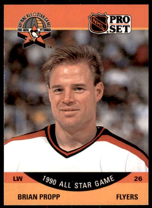 1990-91 Pro Set Brian Propp #360 on Kronozio