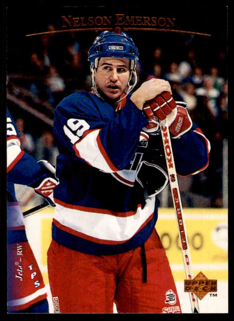 1995-96 Upper Deck Nelson Emerson #178 on Kronozio