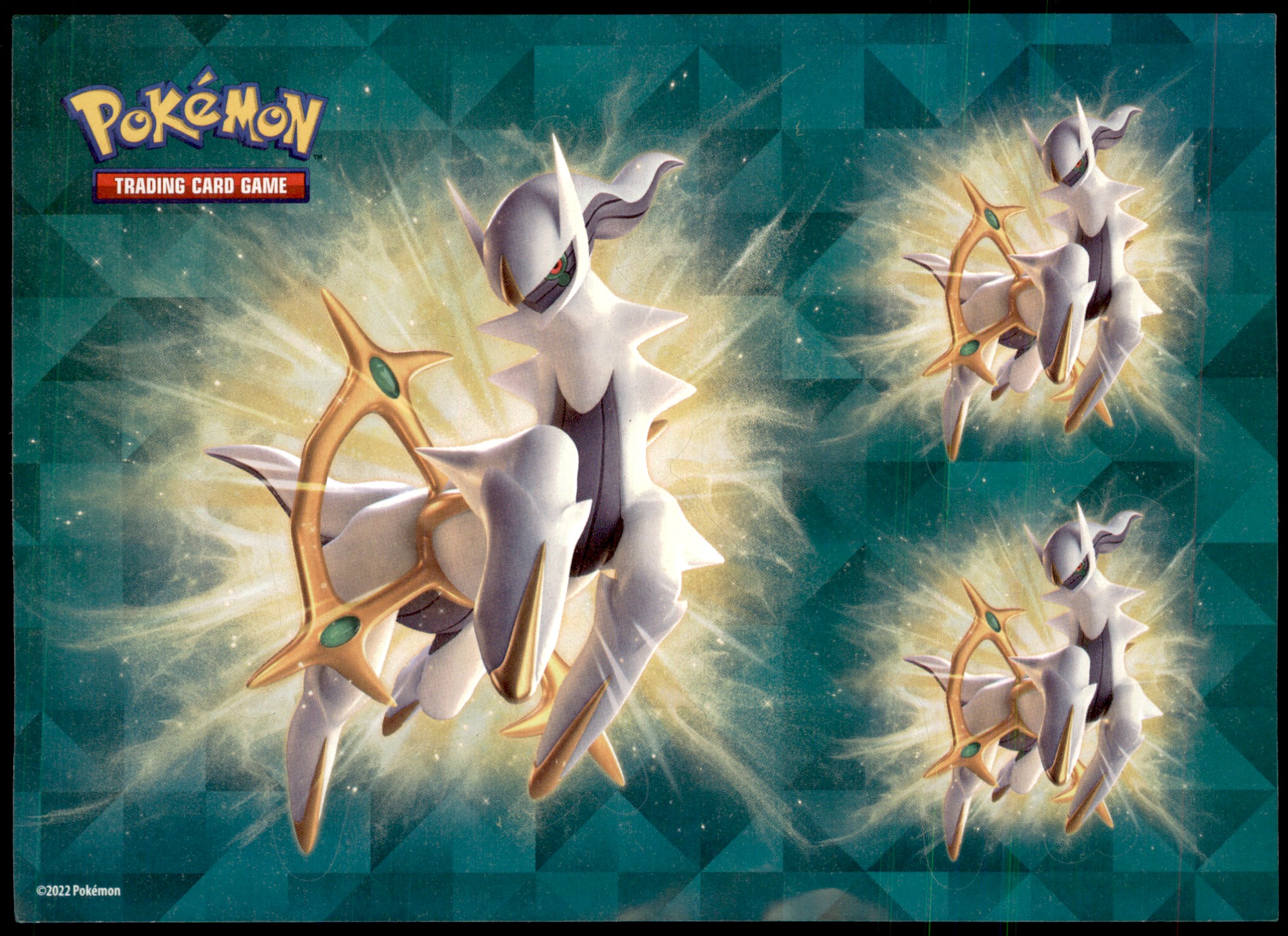 2022 Pokemon TCG Arceus Collectors Chest Arceus on Kronozio