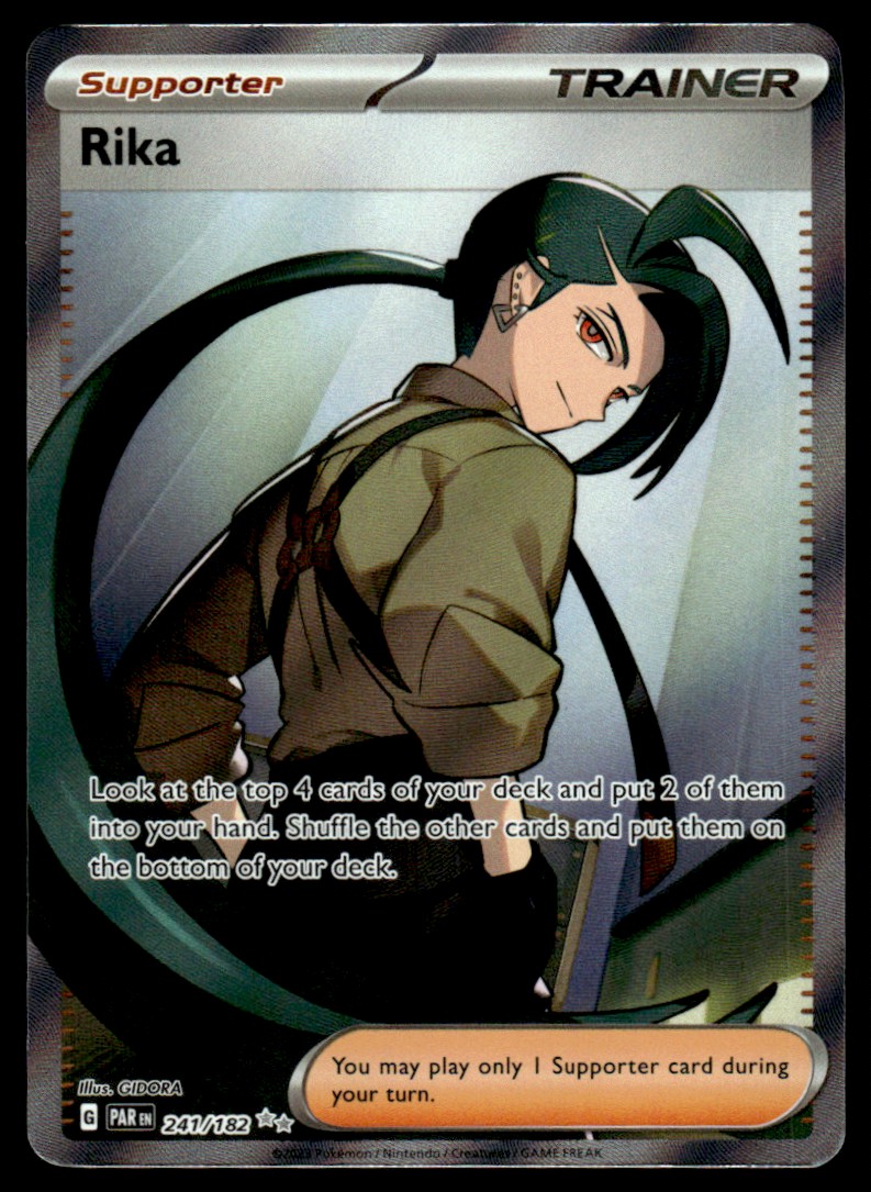 2023 Paradox Rift - Pokemon Rika #241/182 on Kronozio