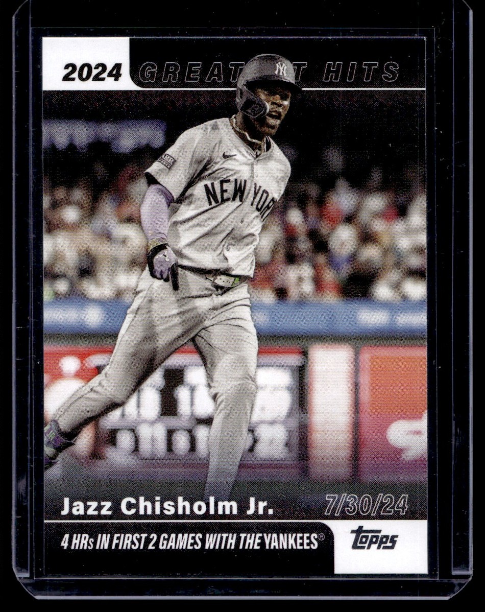 2025 Topps 2024's Greatest Hits Jazz Chisholm Jr. #GH-14 on Kronozio