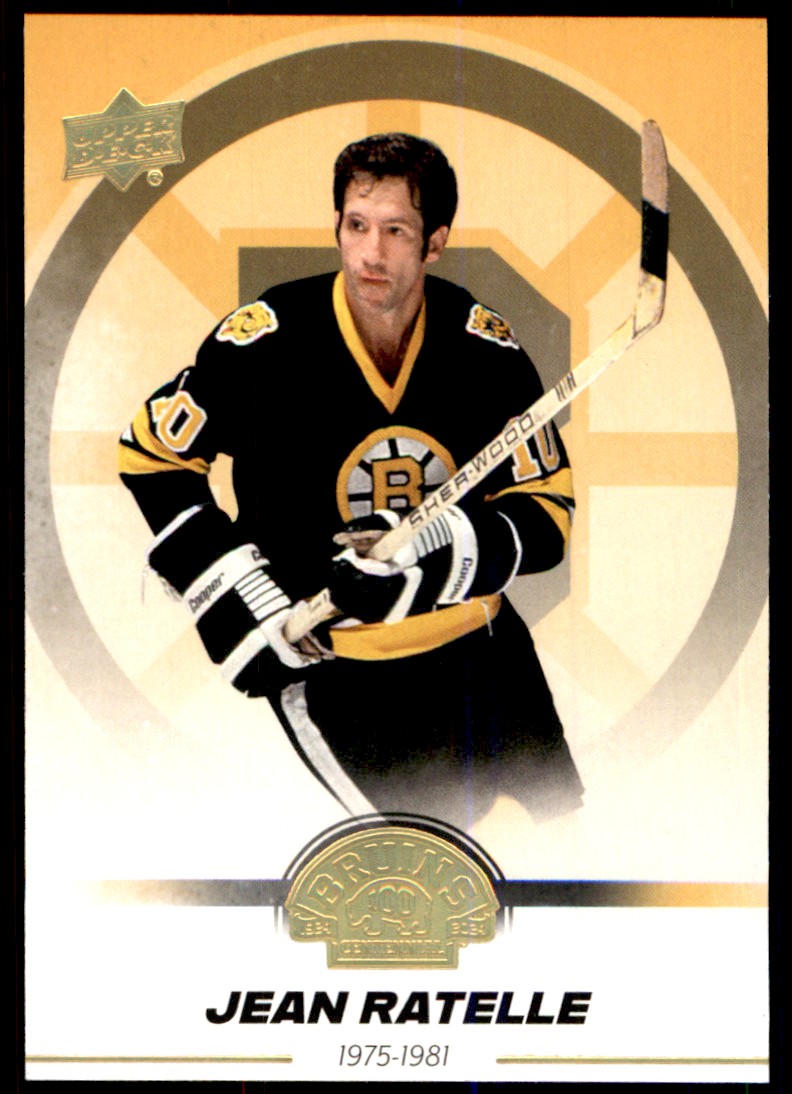 2023-24 Upper Deck Boston Bruins Centennial Spectrum Jean Ratelle #20 ...