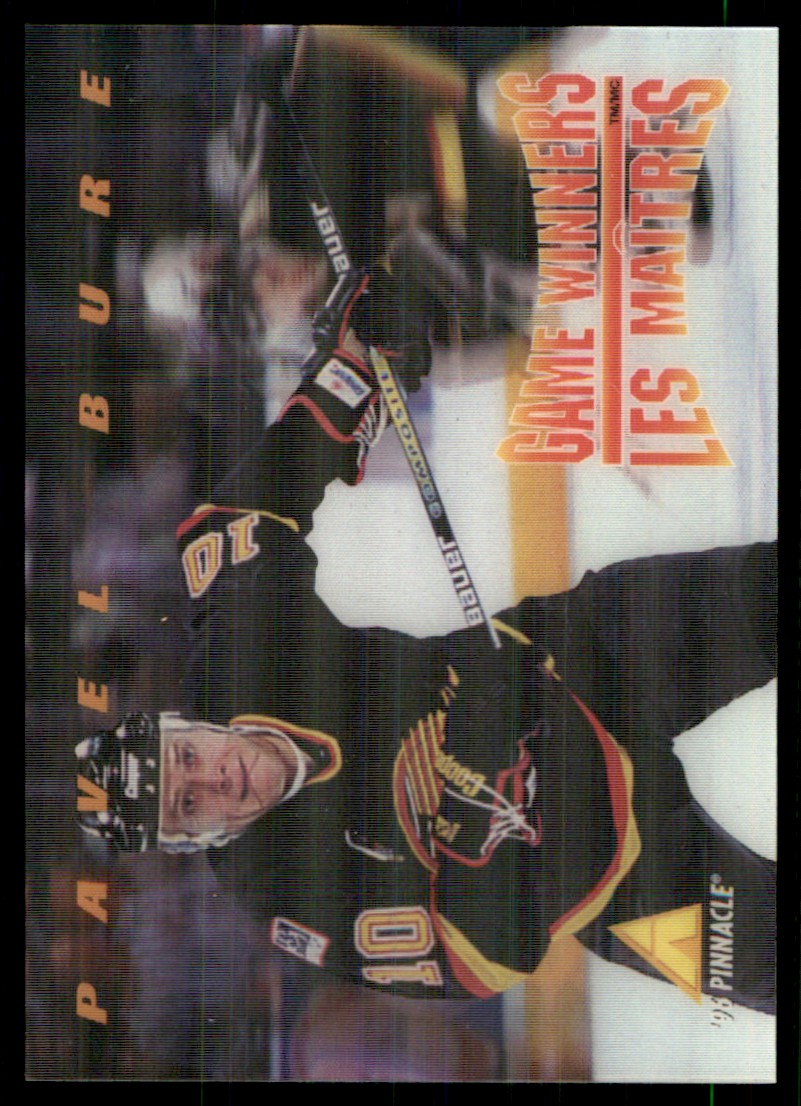 1995-96 Pinnacle McDonald's Game Winners Pavel Bure #MCD-08 on Kronozio
