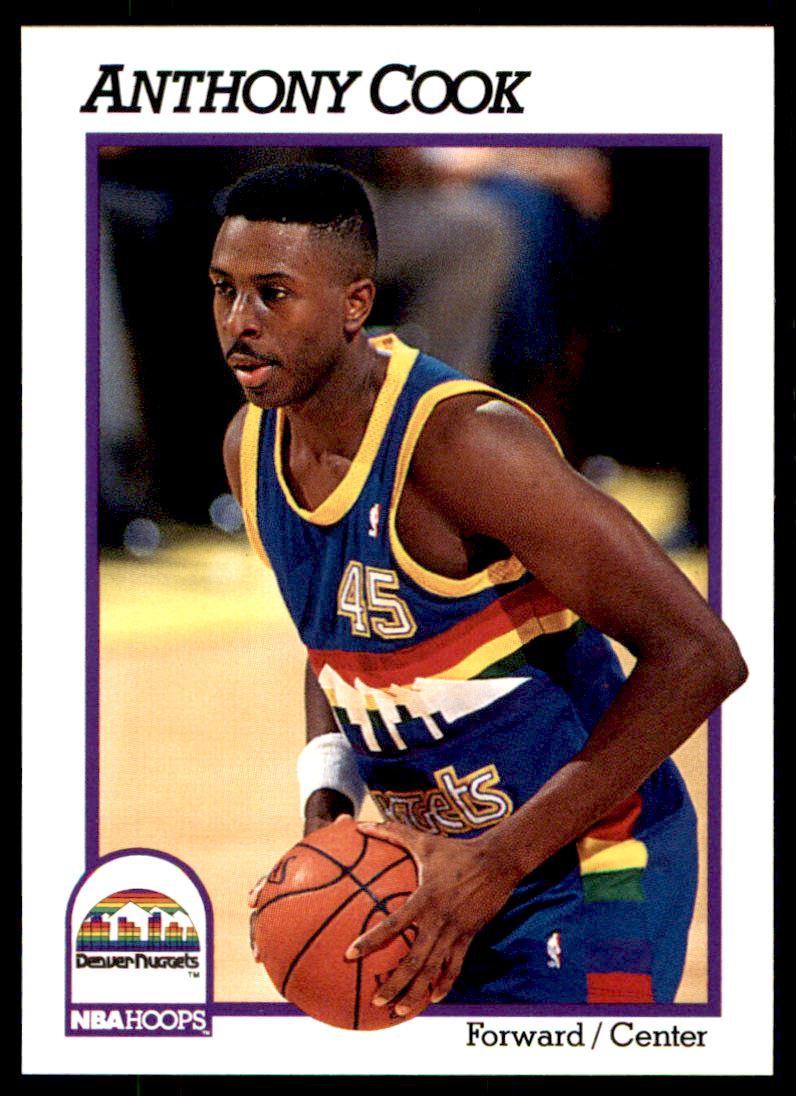 1991-92 Nba Hoops Anthony Lacquise Cook #355 on Kronozio