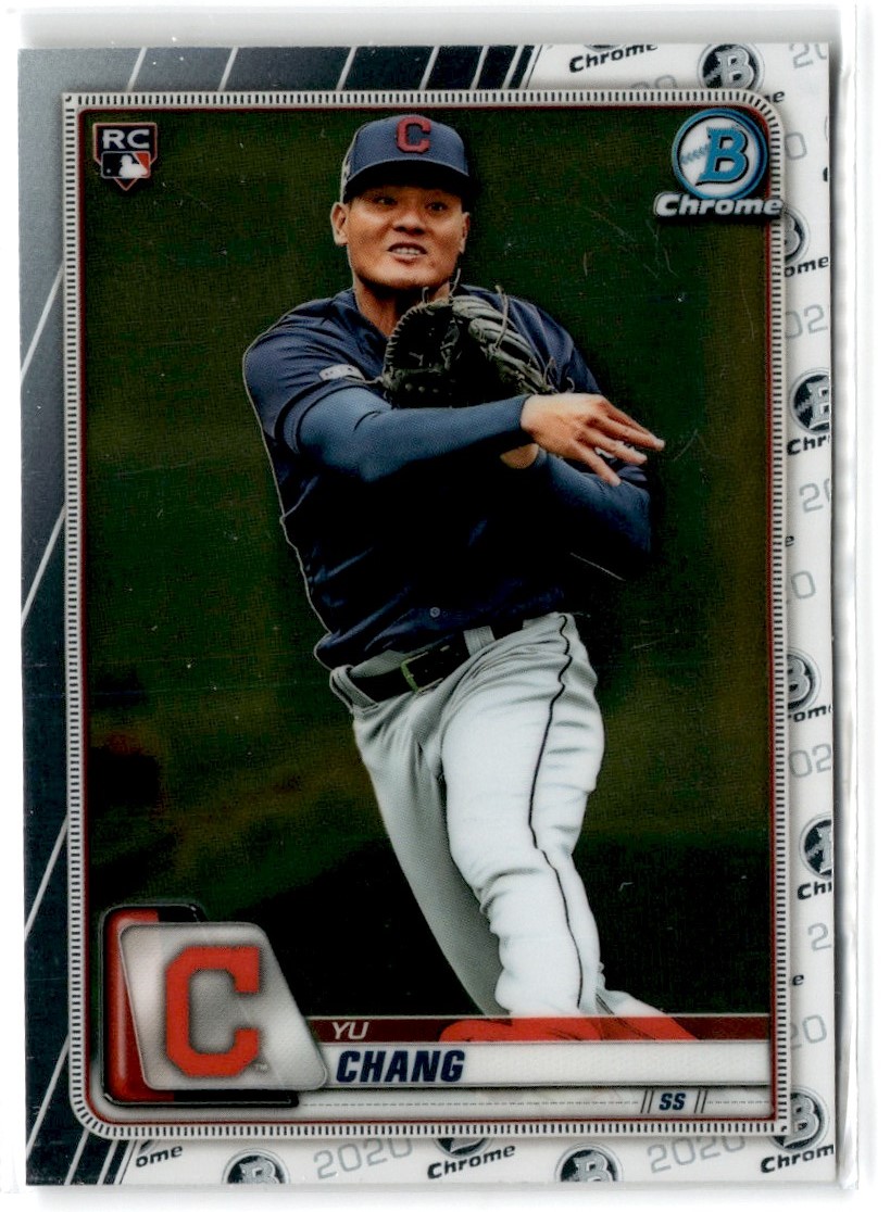 2020 Bowman Chrome Yu Chang #49 on Kronozio