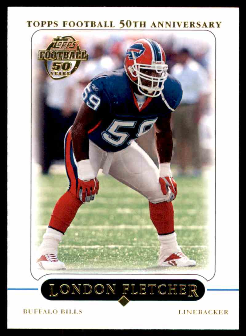 2005 Topps London Fletcher #192 on Kronozio