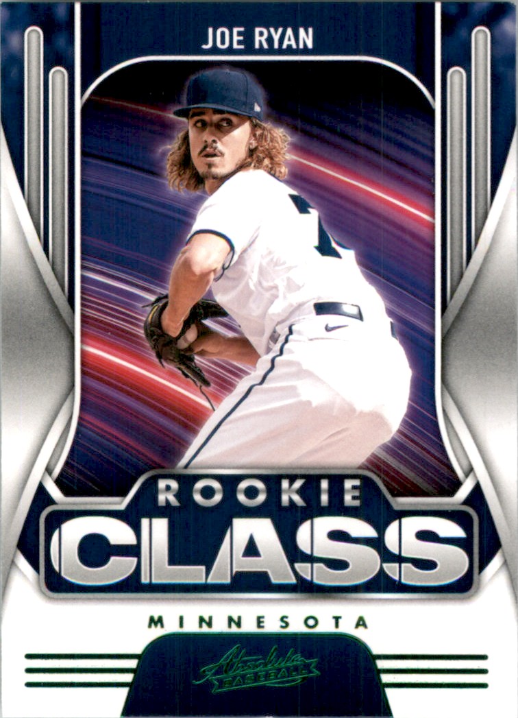 2022 Absolute Rookie Class Retail Green Baseball Card Joe Ryan #RC13 on ...