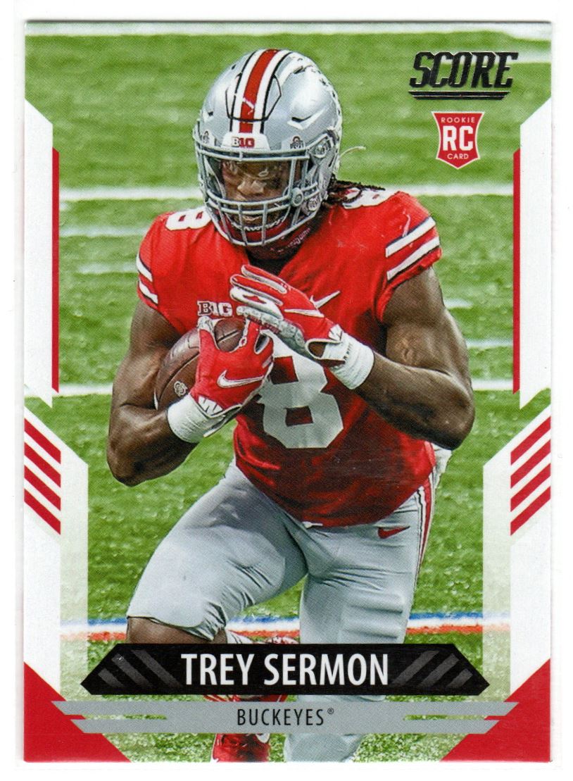 2021 Score Trey Sermon #313 on Kronozio