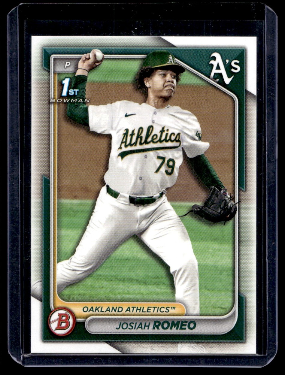 2024 Bowman Draft Josiah Romeo #BD-184 on Kronozio