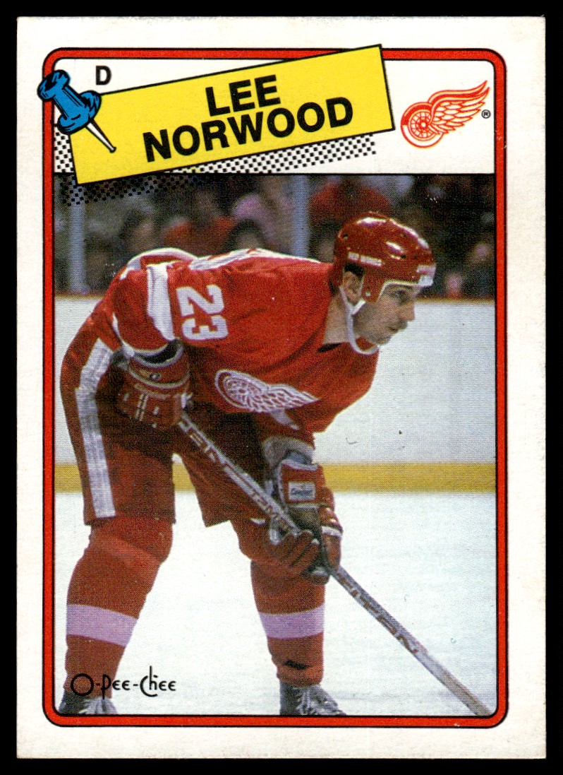 1988-89 O-Pee-Chee Lee Norwood #240 on Kronozio