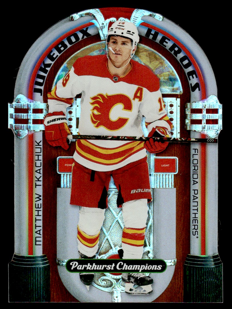 2022-23 Parkhurst Champions Jukebox Heroes Gold Matthew Tkachuk #JH-14 ...