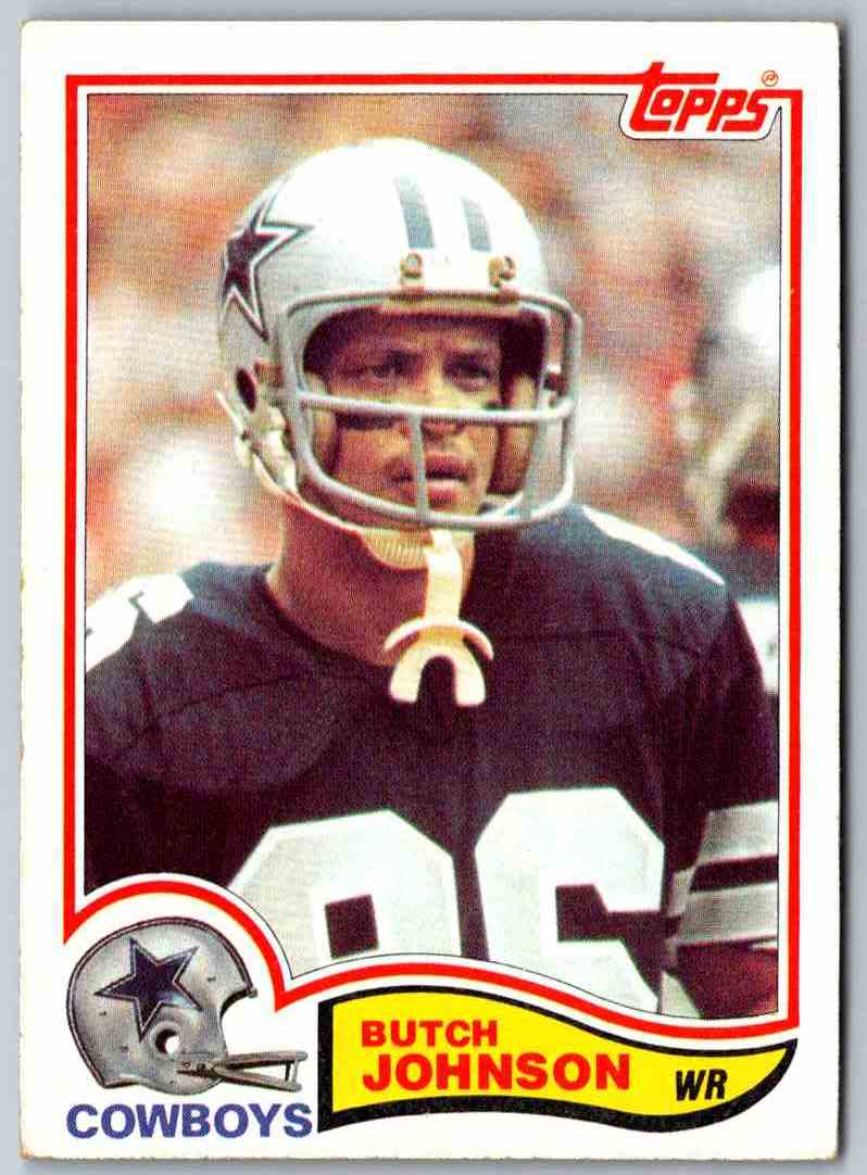 1982 Topps Butch Johnson #317 on Kronozio