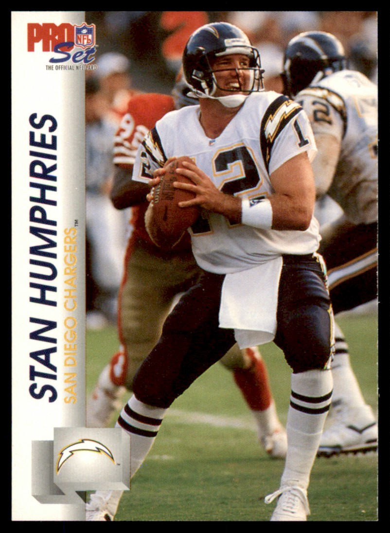 1992 Pro Set Stan Humphries #637 on Kronozio