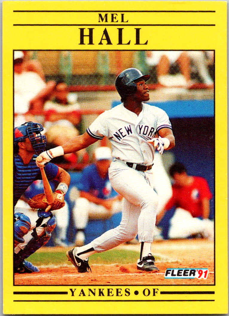 1991 Fleer Mel Hall #665 on Kronozio