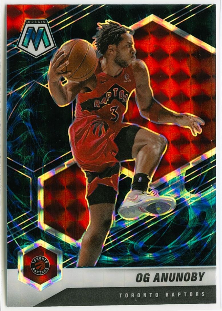 2020-21 Panini Mosaic Genesis Prizm OG Anunoby #190 on Kronozio