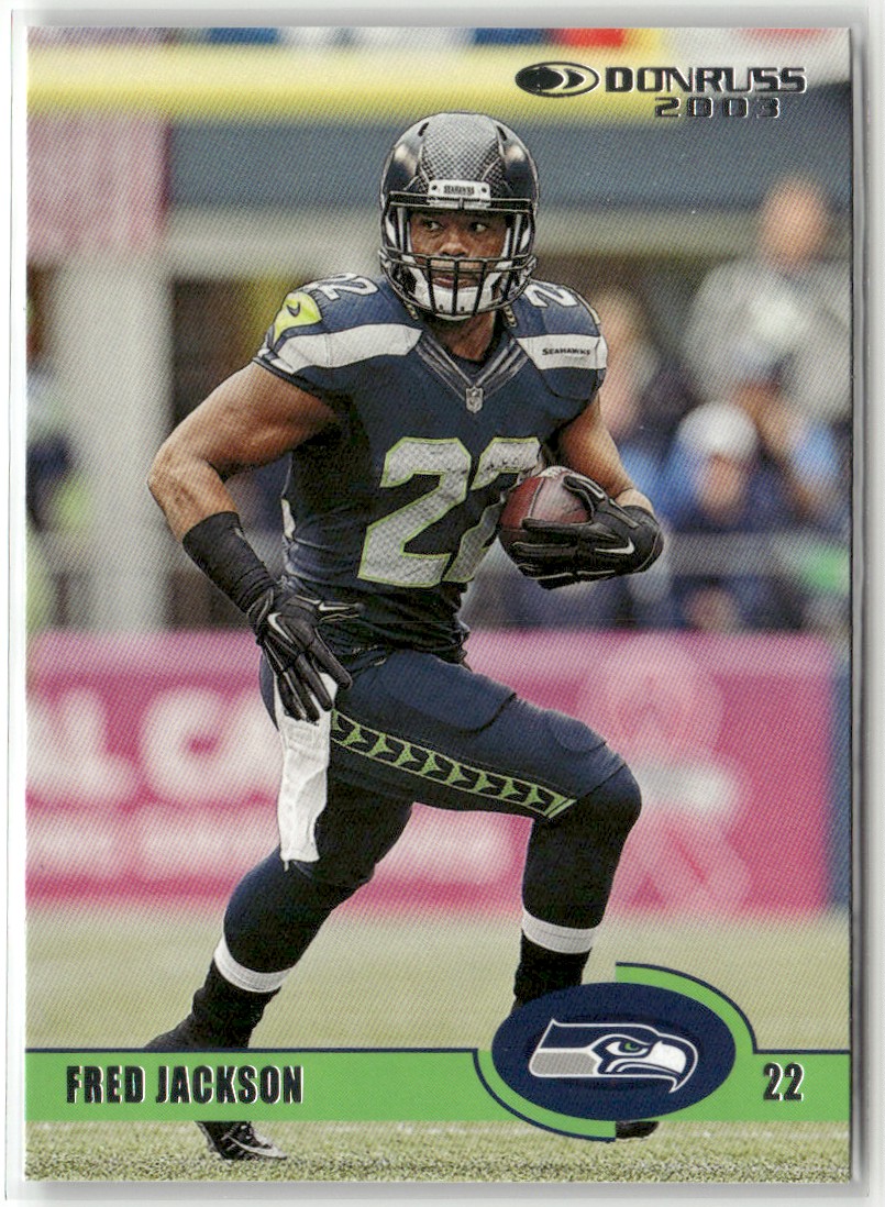 2023 Donruss Retro 2003 Fred Jackson #18 on Kronozio