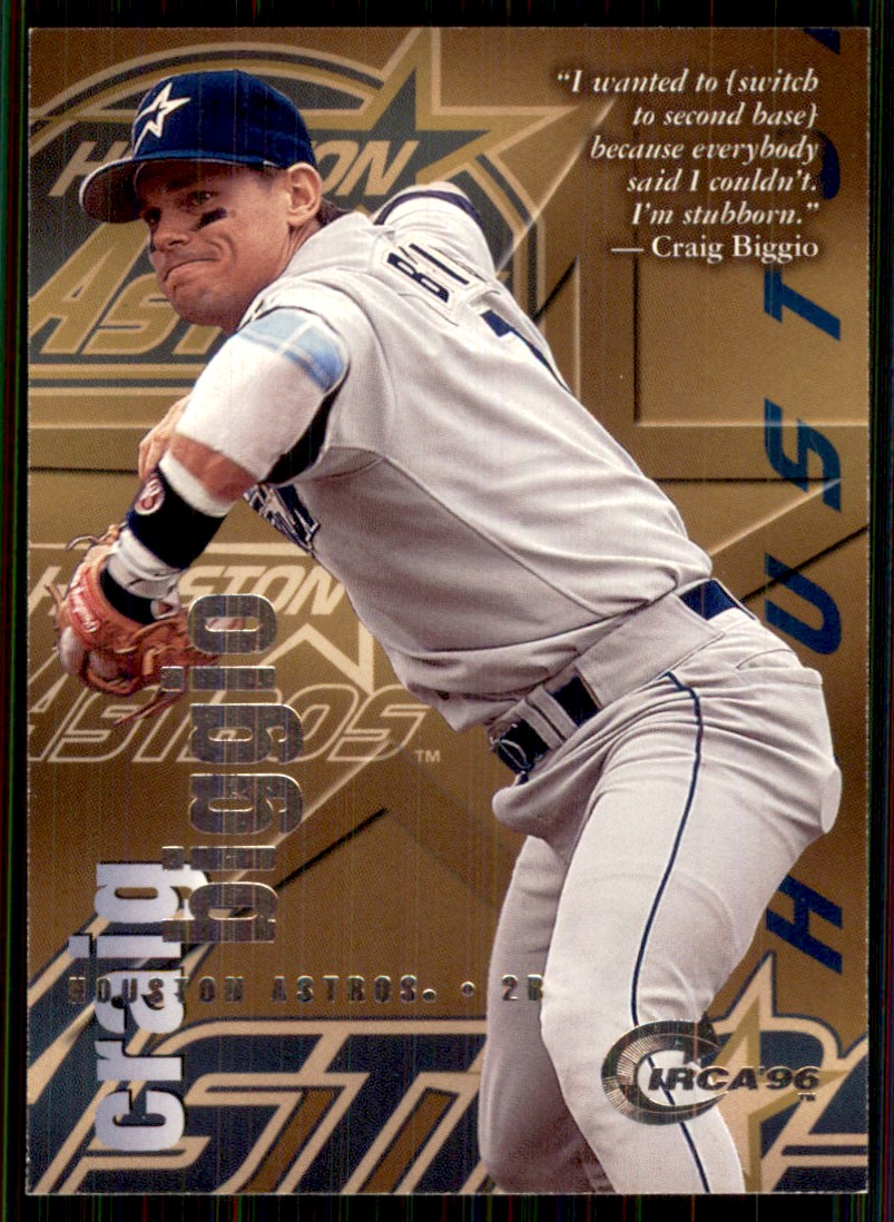 1996 Circa Craig Biggio #135 on Kronozio