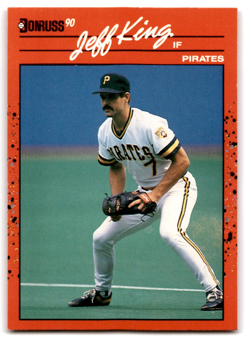 1990 Donruss Jeff King Pittsburgh Pirates #480 | eBay