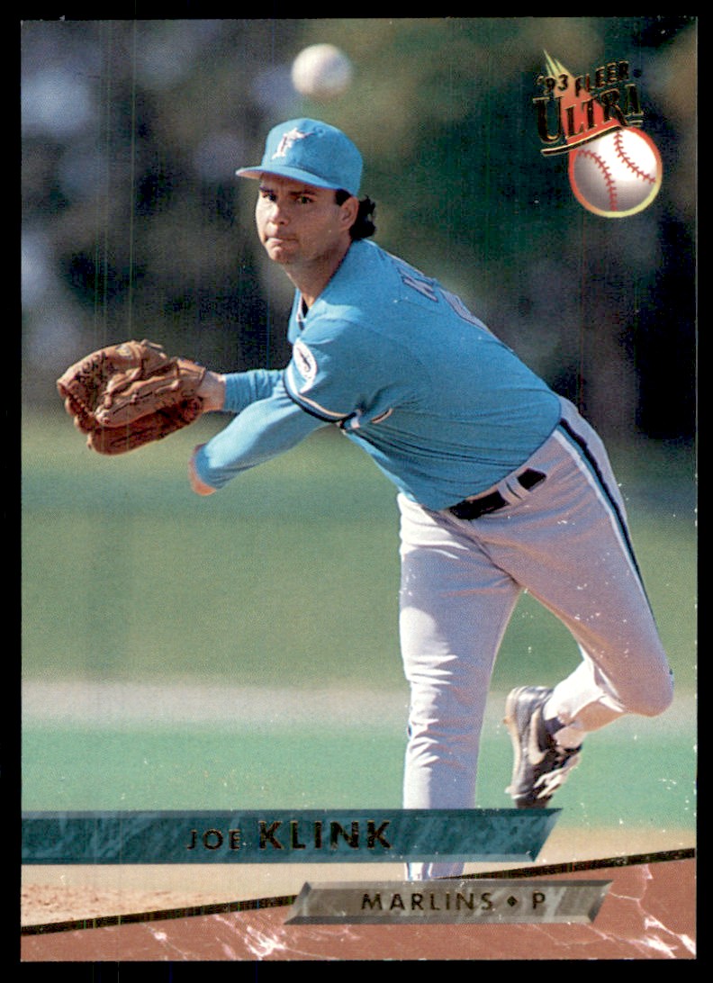 1993 Ultra Joe Klink #380 on Kronozio