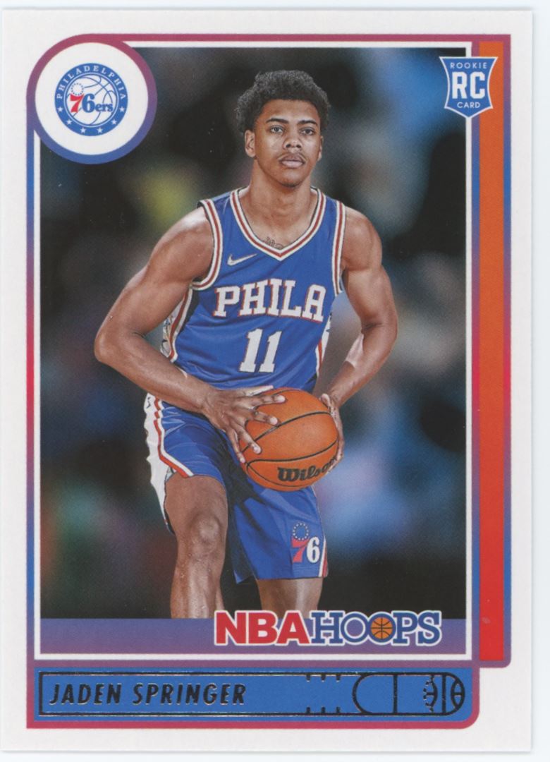 2021-22 Hoops Jaden Springer #239 on Kronozio