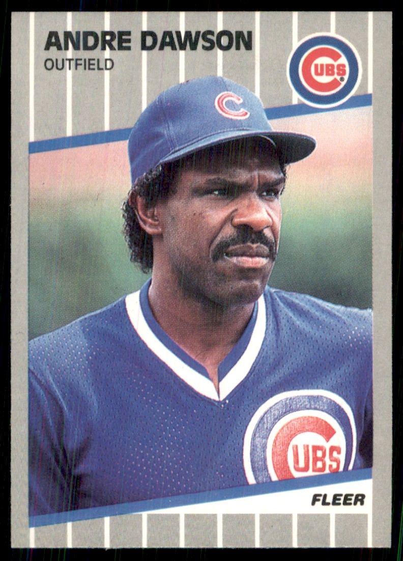 1989 Fleer Andre Dawson #422 on Kronozio