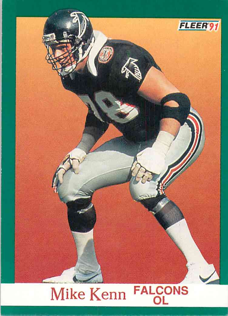 1991 Score Mike Kenn #206 on Kronozio