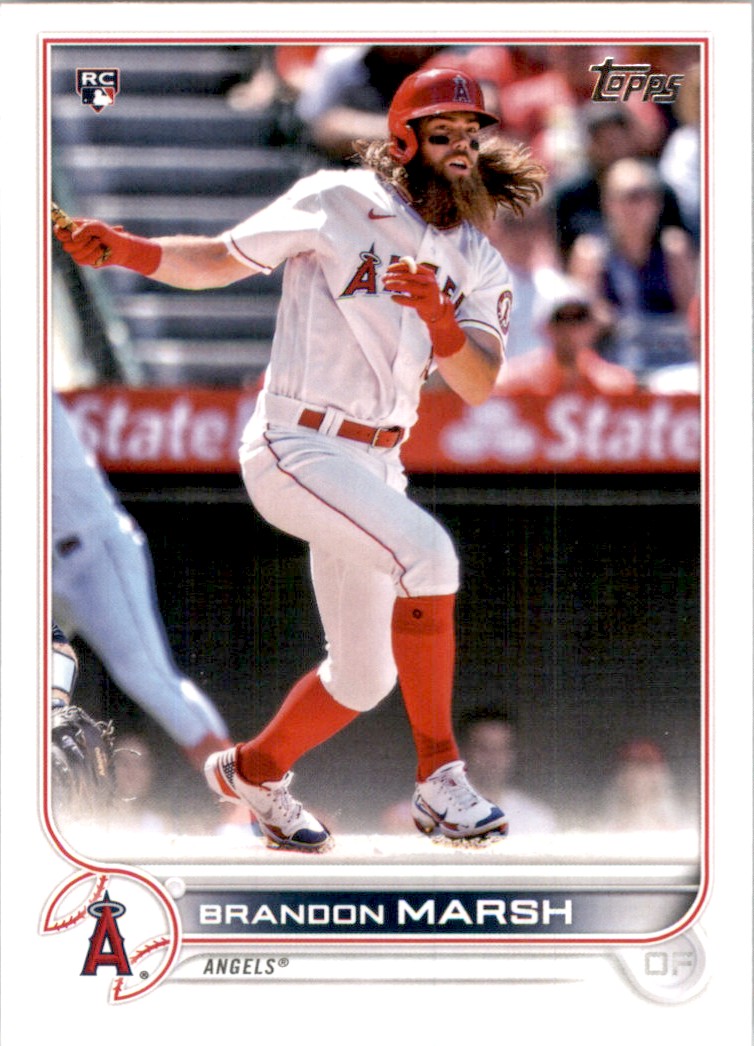 2022 Topps Brandon Marsh #243 on Kronozio