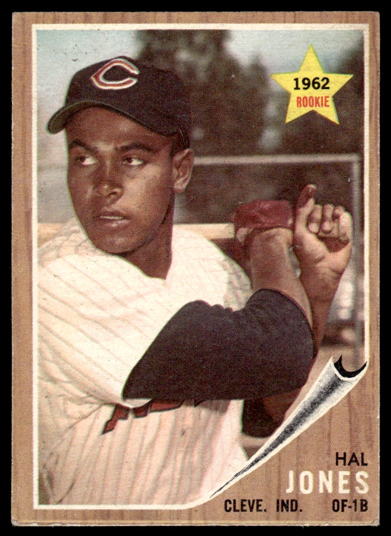 1962 Topps Hal Jones #49 on Kronozio